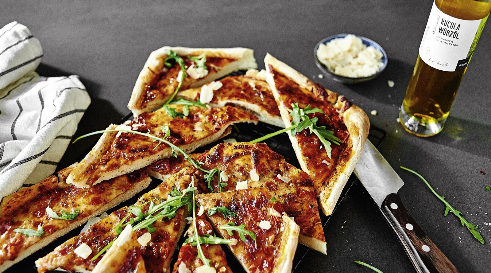 Pizza-Ecken - Pizza Magarita Rezept