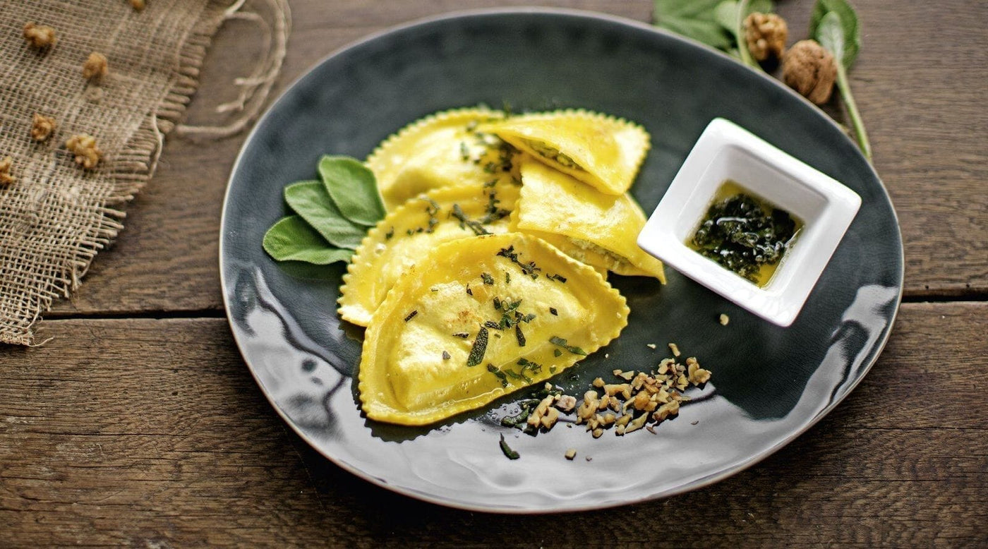 Mezzalune in Salbeibutter - Rezept